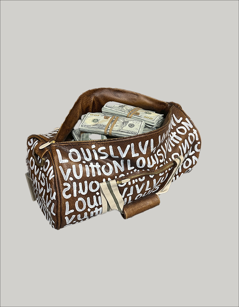 SOLD | Alejandro Monge "Money Bag Louis Vuitton" 2023 - Moche Project