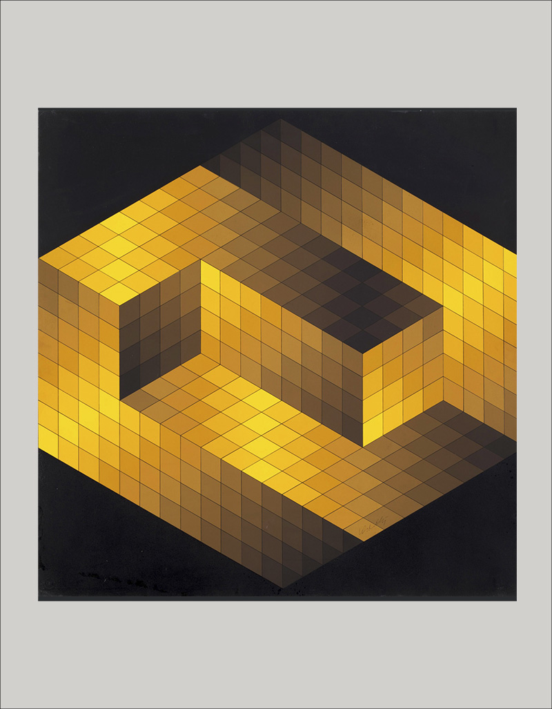 Victor Vasarely "Nordex" 1985 - Moche Project