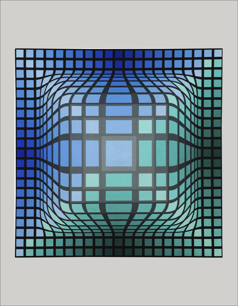 SOLD | Victor Vasarely "Koska-Pâl" 1972 - Moche Project